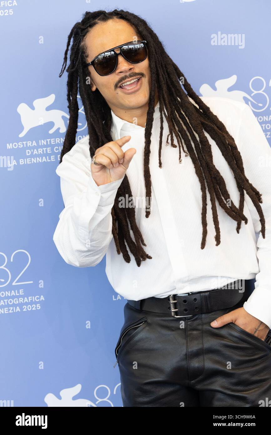 VENICE, ITALY - AUGUST 31: Luka Sabbat attends the "Father Mother ...