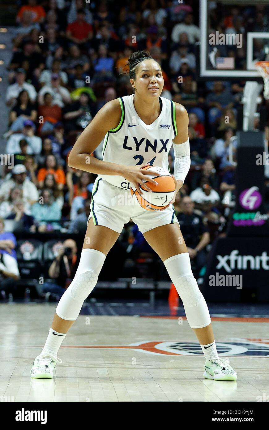 UNCASVILLE, CT - AUGUST 30: Minnesota Lynx forward Napheesa Collier (24 ...