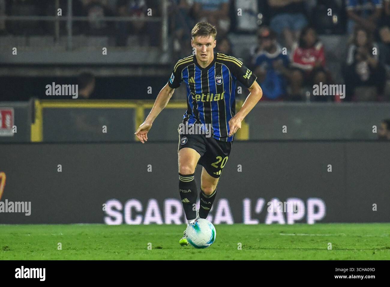 Michel Aebischer (Pisa) during Pisa SC vs AS Roma, Italian soccer Serie ...