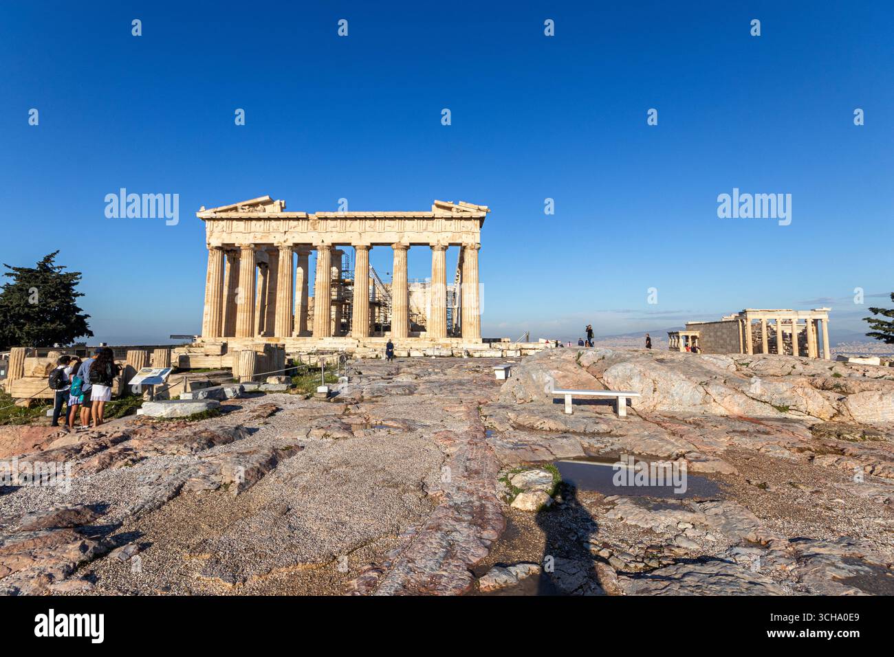 Athens, Greece. The Parthenon on the Acropolis, built between 447 and ...