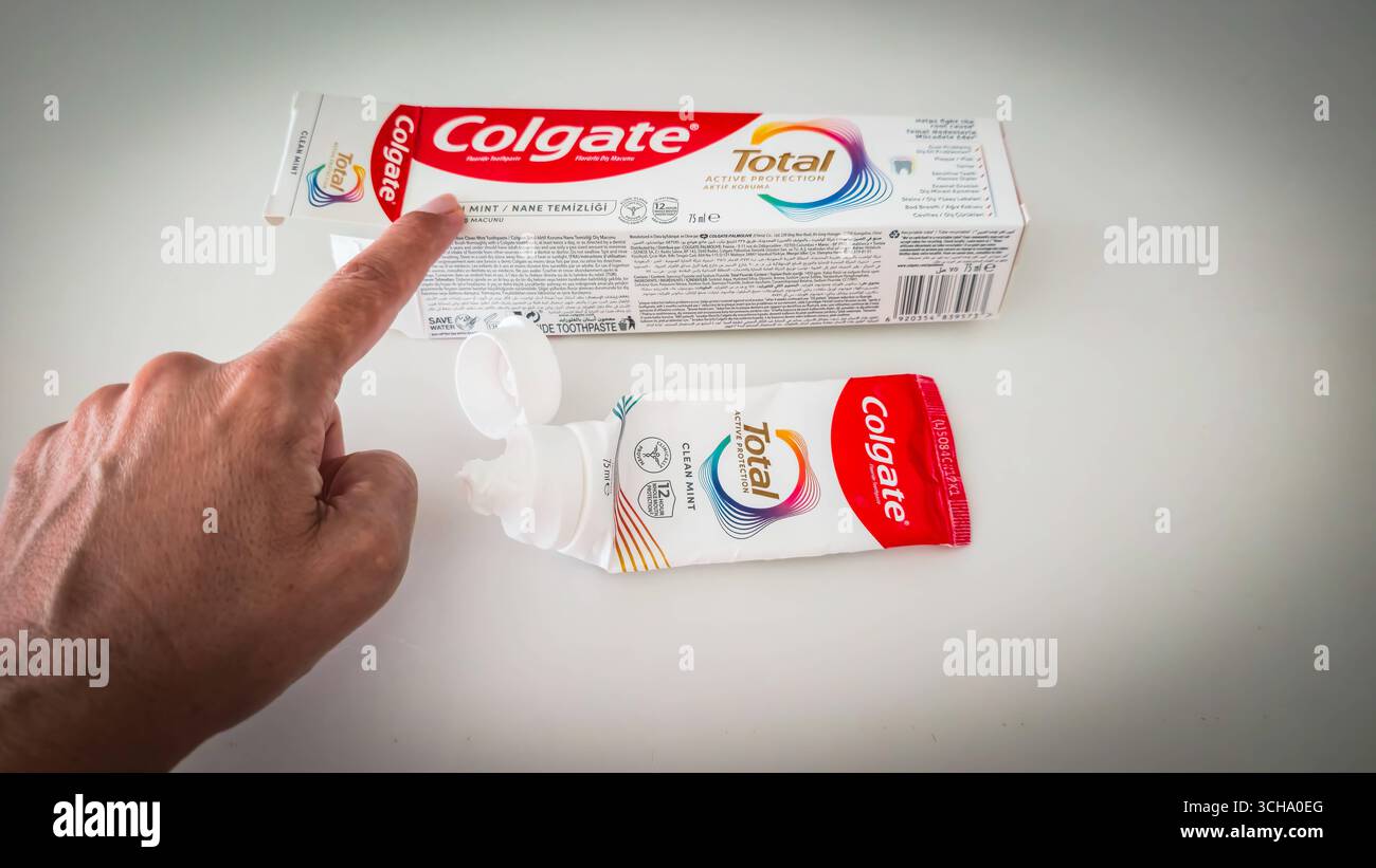 Colgate Total Active Protection Clean Mint toothpaste Colgate Total ...