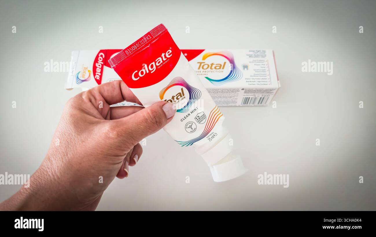 Colgate Total Active Protection Clean Mint toothpaste Colgate Total ...