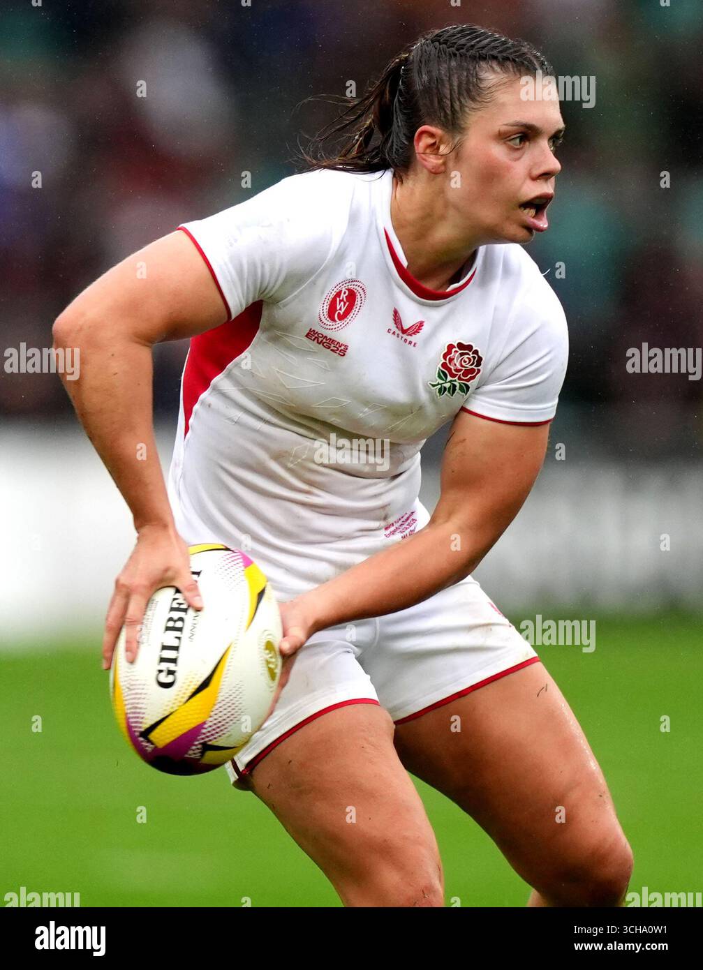 England's Helena Rowland during the Women's Rugby World Cup 2025 Pool A ...