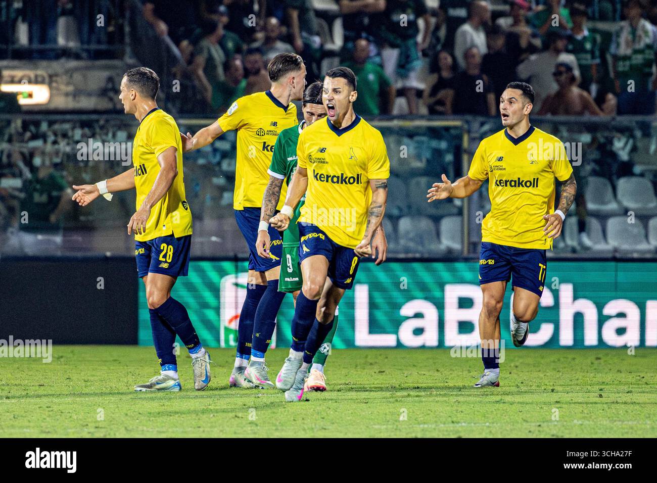 Modena Calcio celebrates goal during the Serie B match between Modena ...