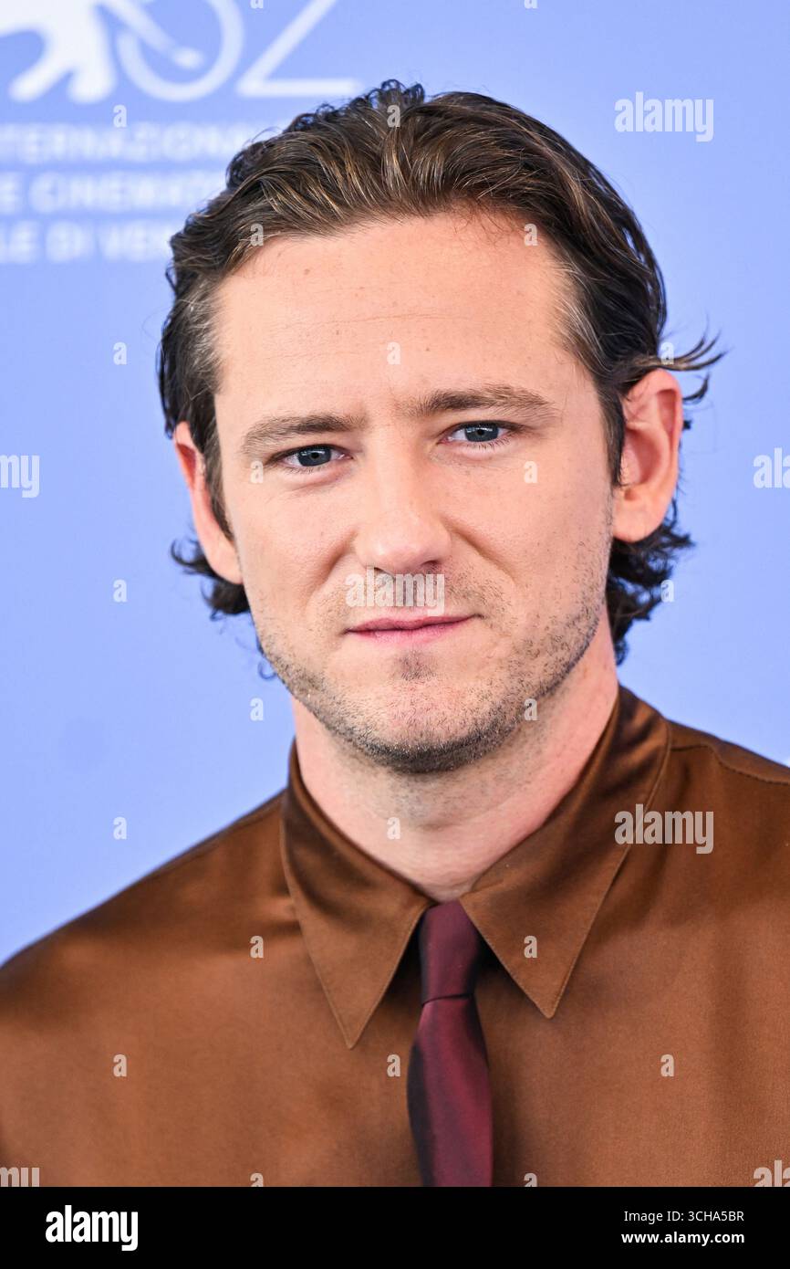 Lewis Pullman attending The Testament Of Ann Lee Photocall as part of ...