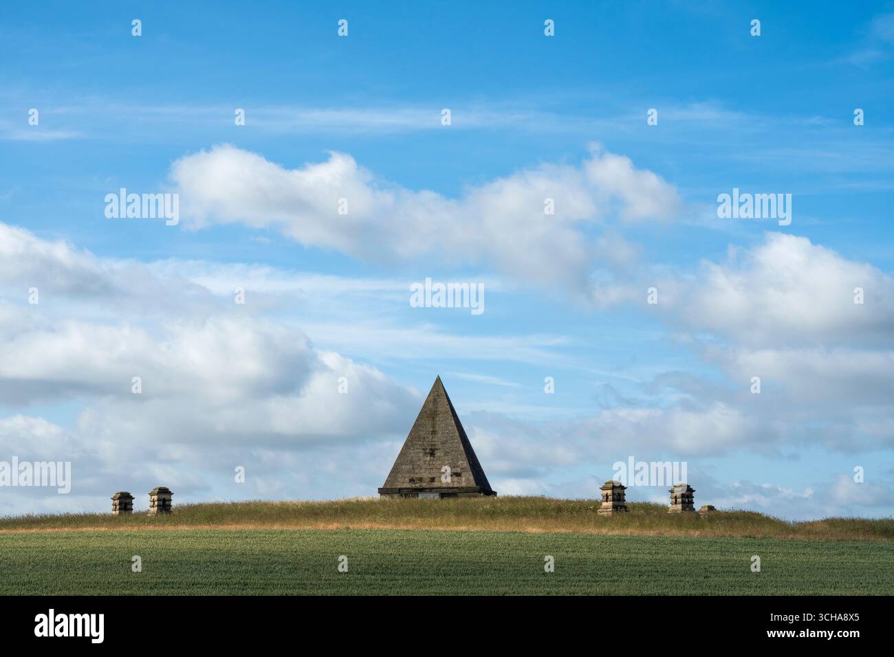 Castle Howard Pyramid land mark Stock Photo - Alamy