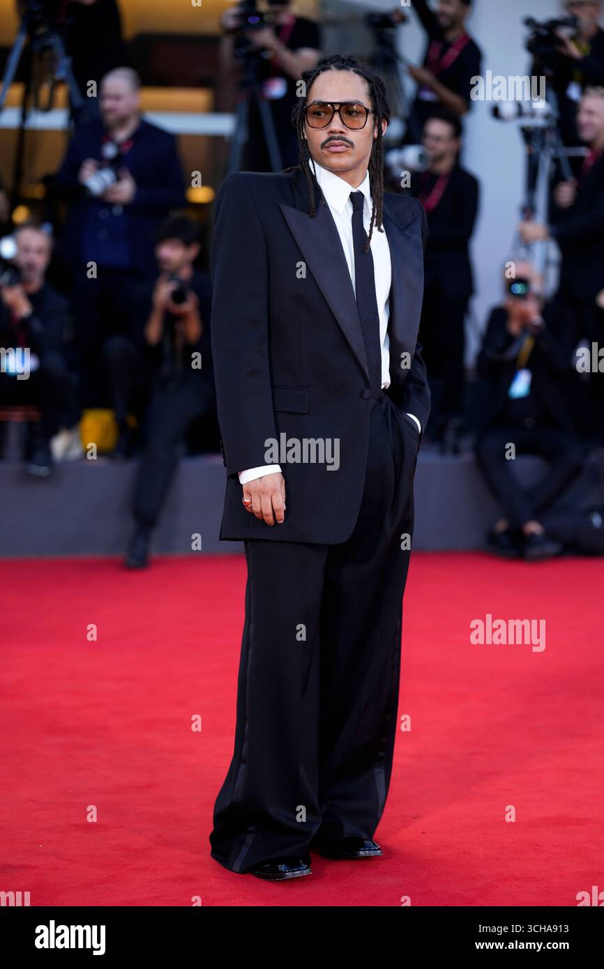 Luka Sabbat attends the "Father Mother Sister Brother" red carpet ...