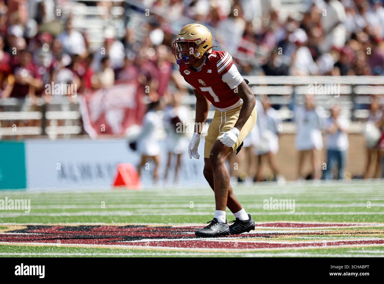CHESTNUT HILL, MA - AUGUST 30: Boston College Eagles defensive back ...