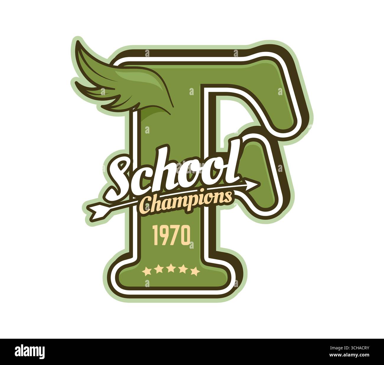 1970 school year Stock Vector Images - Alamy
