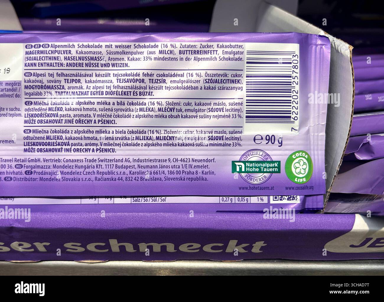 Ruckruf Schokolade Aktuell
