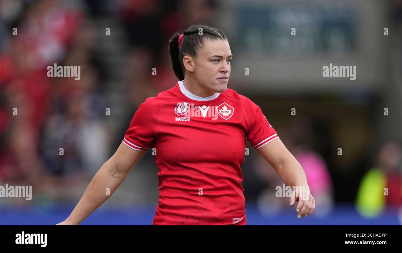 Alysha Corrigan of Canada during the group B match at the 2025 Women's ...