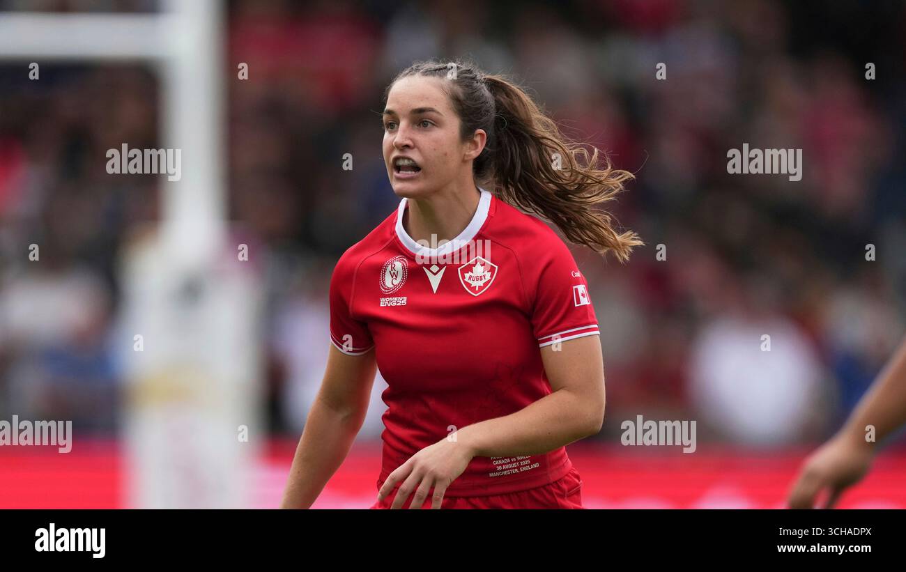 Taylor Perry of Canada during the group B match at the 2025 Women's ...