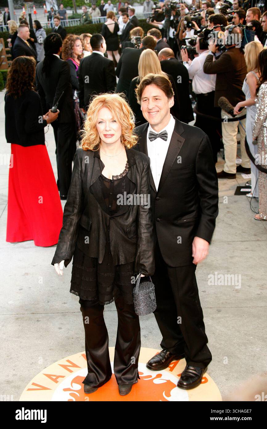 Nancy Wilson and Cameron Crowe at the Vanity Fair Post Oscar Party held ...