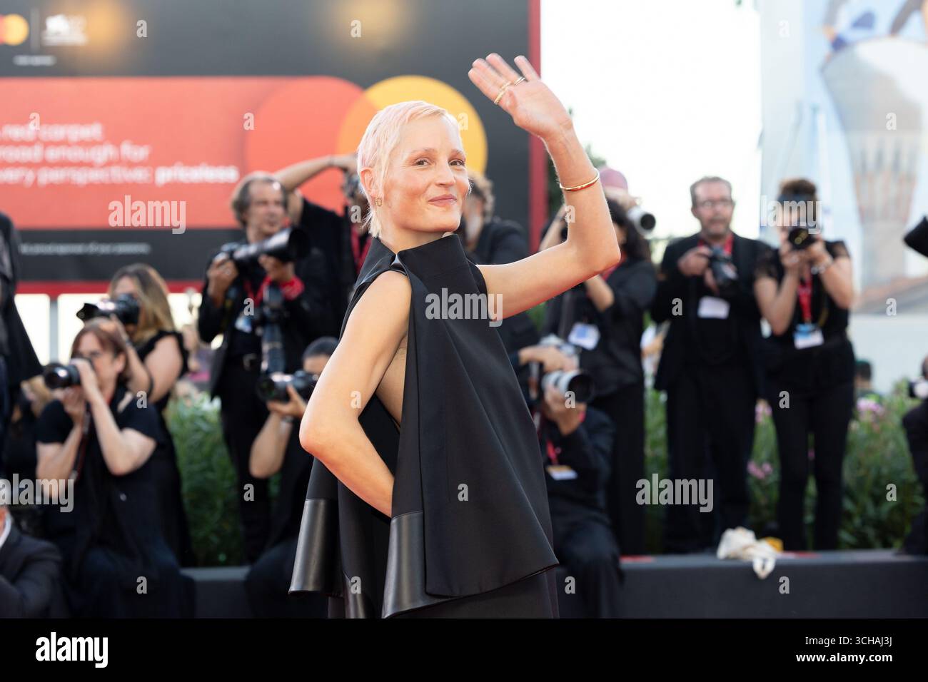 VENICE, ITALY - AUGUST 31: Vicky Krieps attends the "Father Mother ...