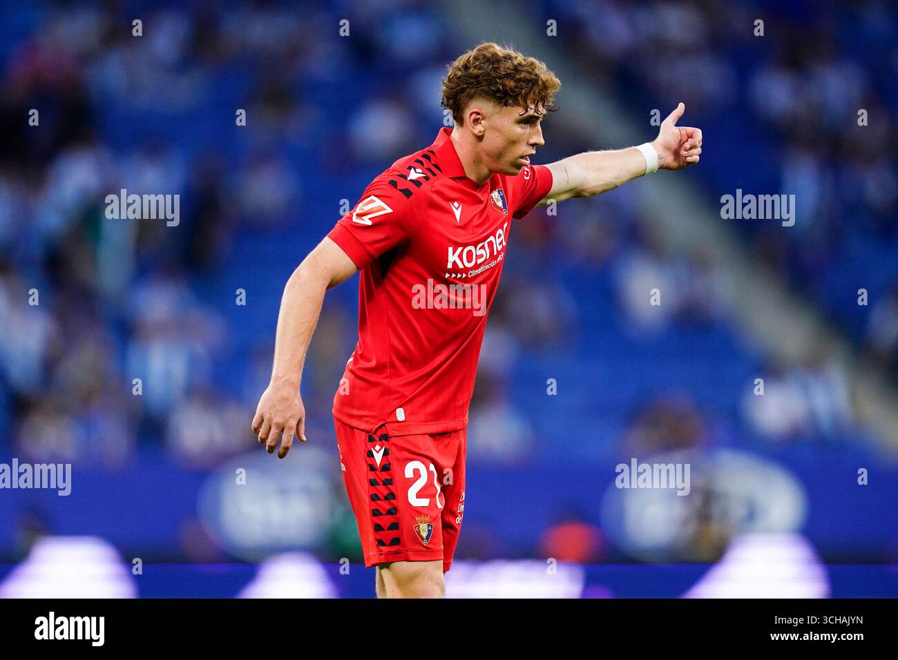 Victor Munoz of CA Osasuna during the La Liga EA Sports match between ...