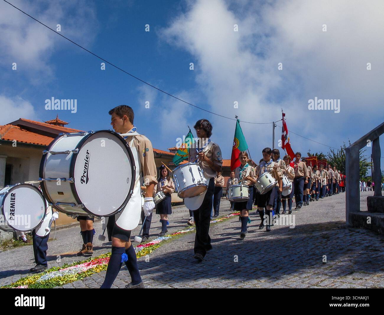 Catholic girls marching band hi-res stock photography and images - Alamy
