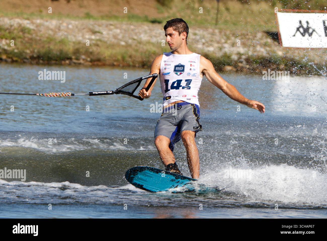 Recetto, Italy. 31 st August 2025. Pablo Font of Mexico competing in ...
