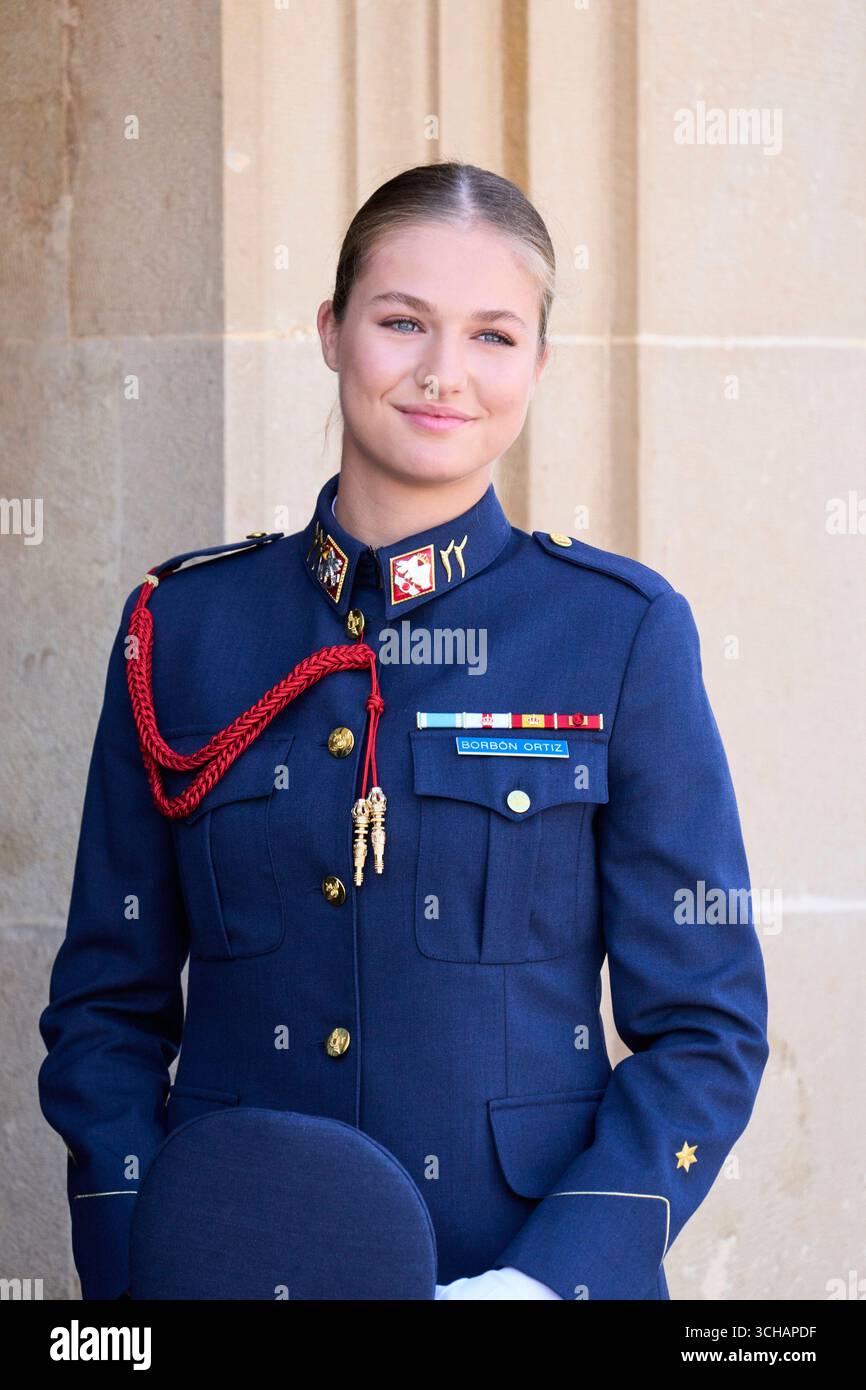 San Javier. Spain. 20250901, Crown Princess Leonor attends her first ...