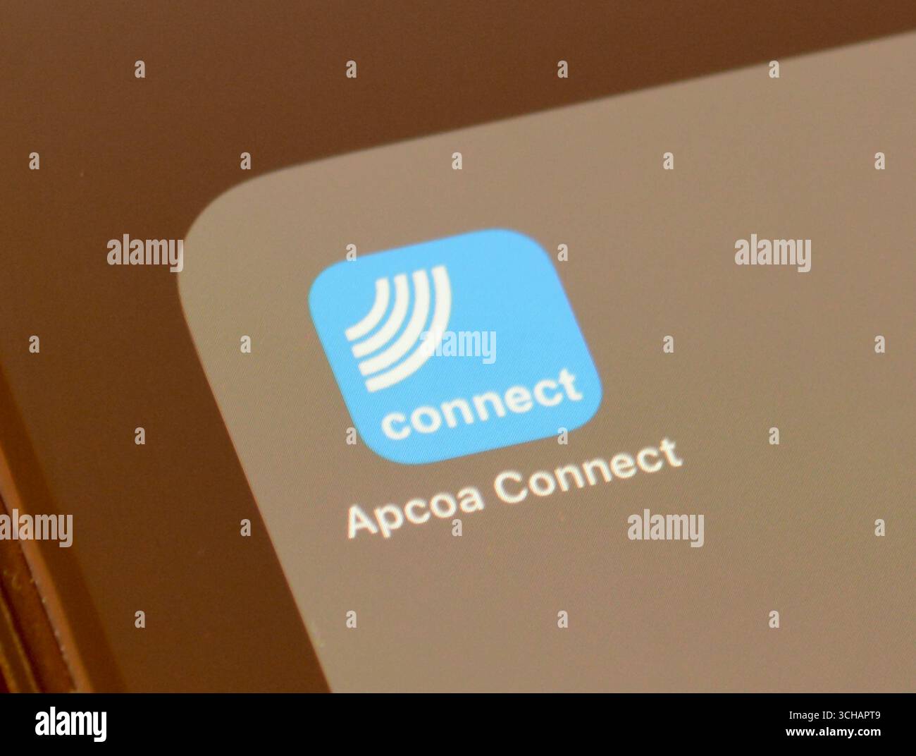 Apcoa connect car parking ticket app on a smartphone screen hi-res ...