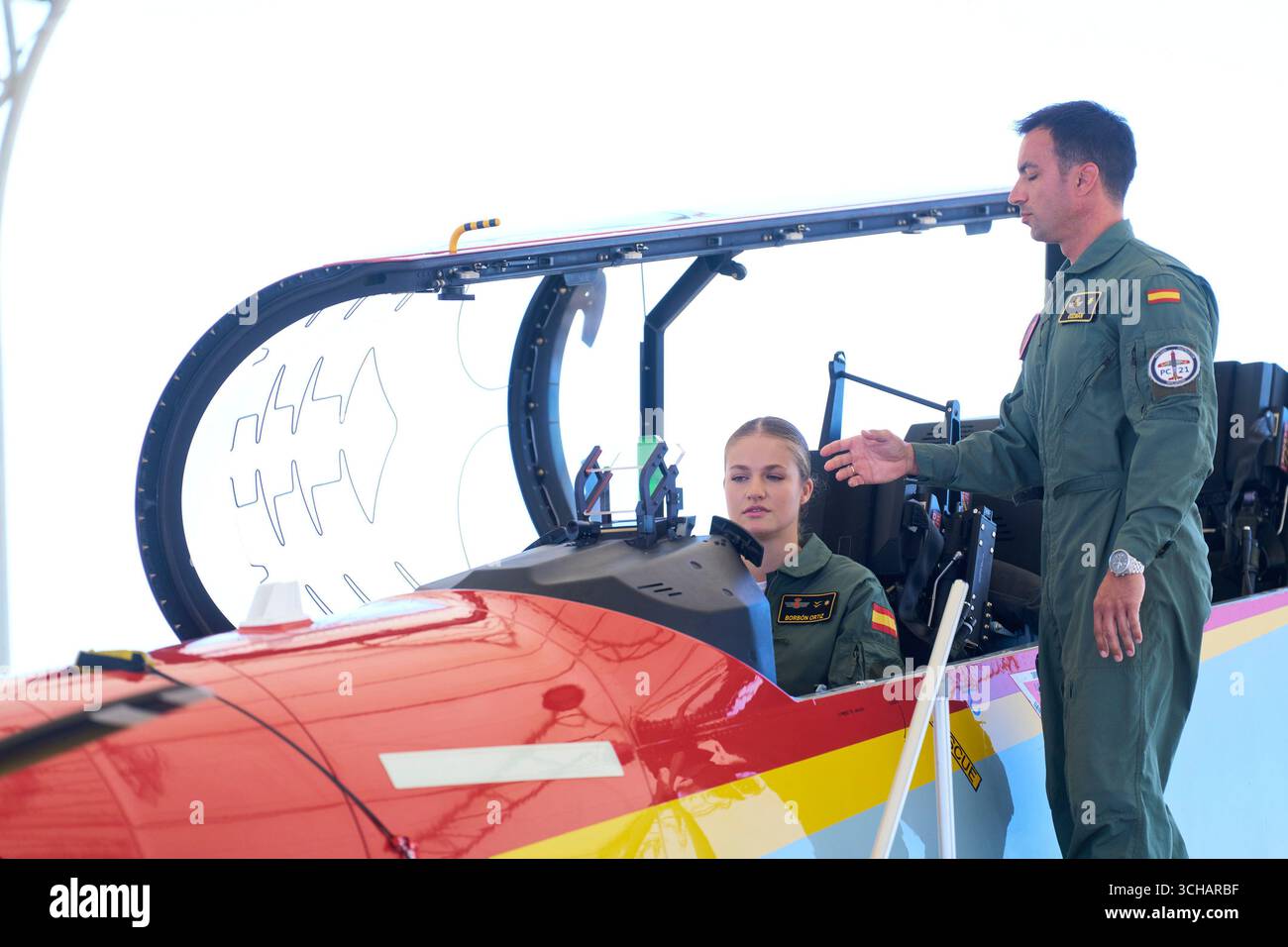San Javier. Spain. 20250901, Crown Princess Leonor attends her first ...