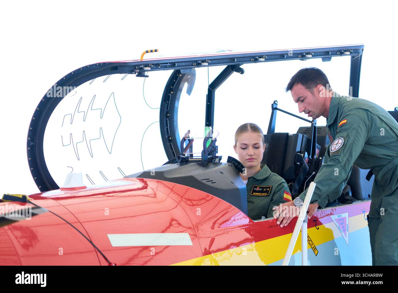 San Javier. Spain. 20250901, Crown Princess Leonor attends her first ...