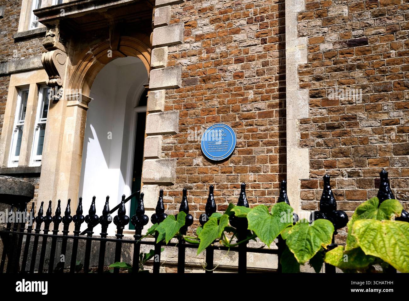 baston lodge, former childhood home of alan turing, ww2 code breaker ...