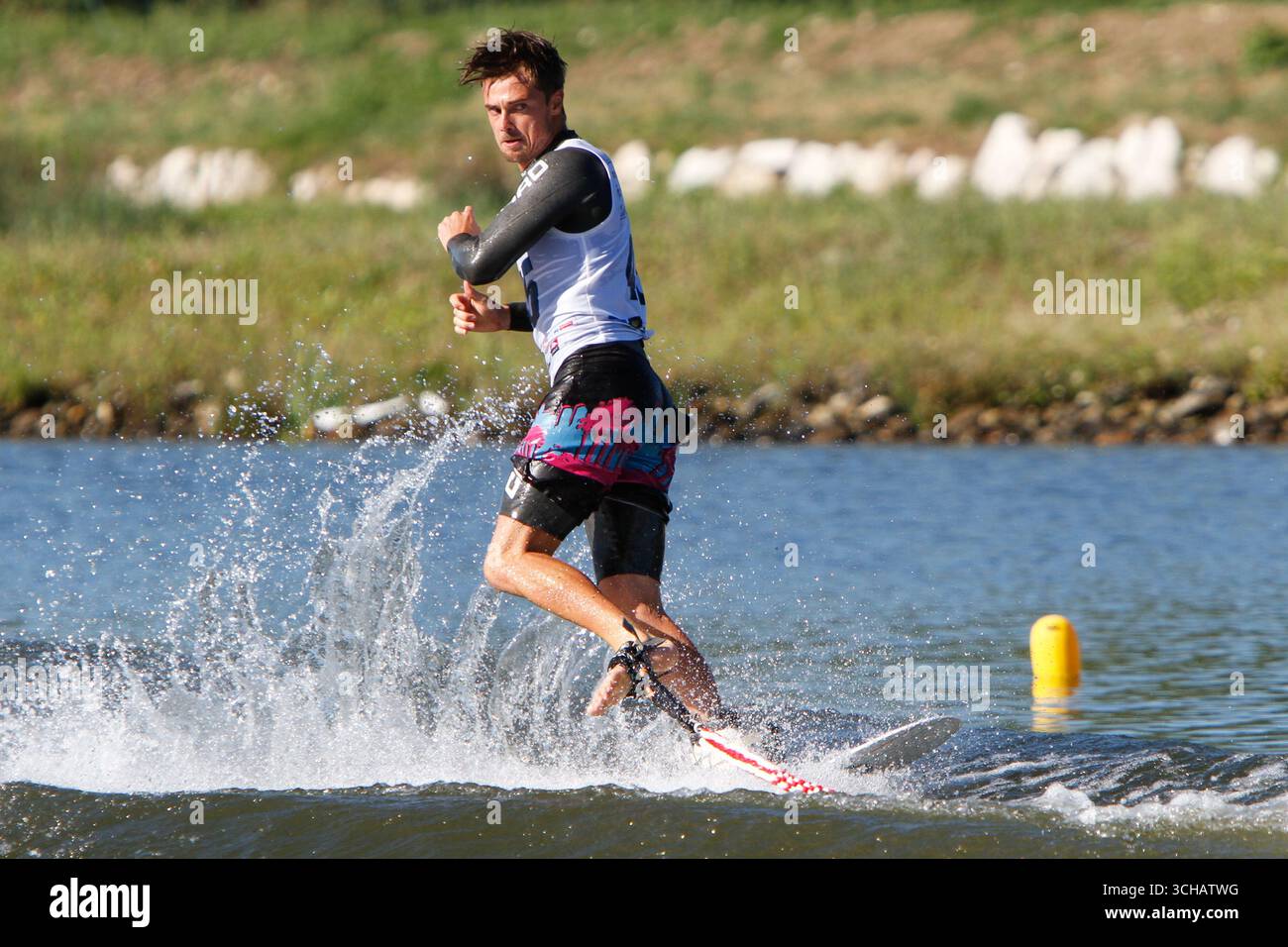 Recetto, Italy. 31 st August 2025. Dorien Llewellyn of Canada competing ...