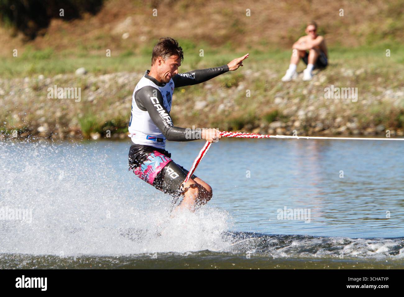 Recetto, Italy. 31 st August 2025. Dorien Llewellyn of Canada competing ...