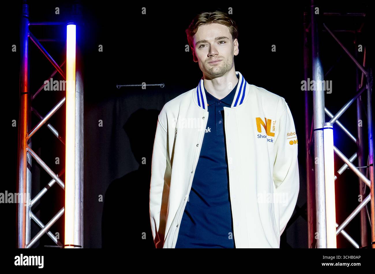 IJMUIDEN - Kay Huisman during the team presentation of TeamNL/NTS ...
