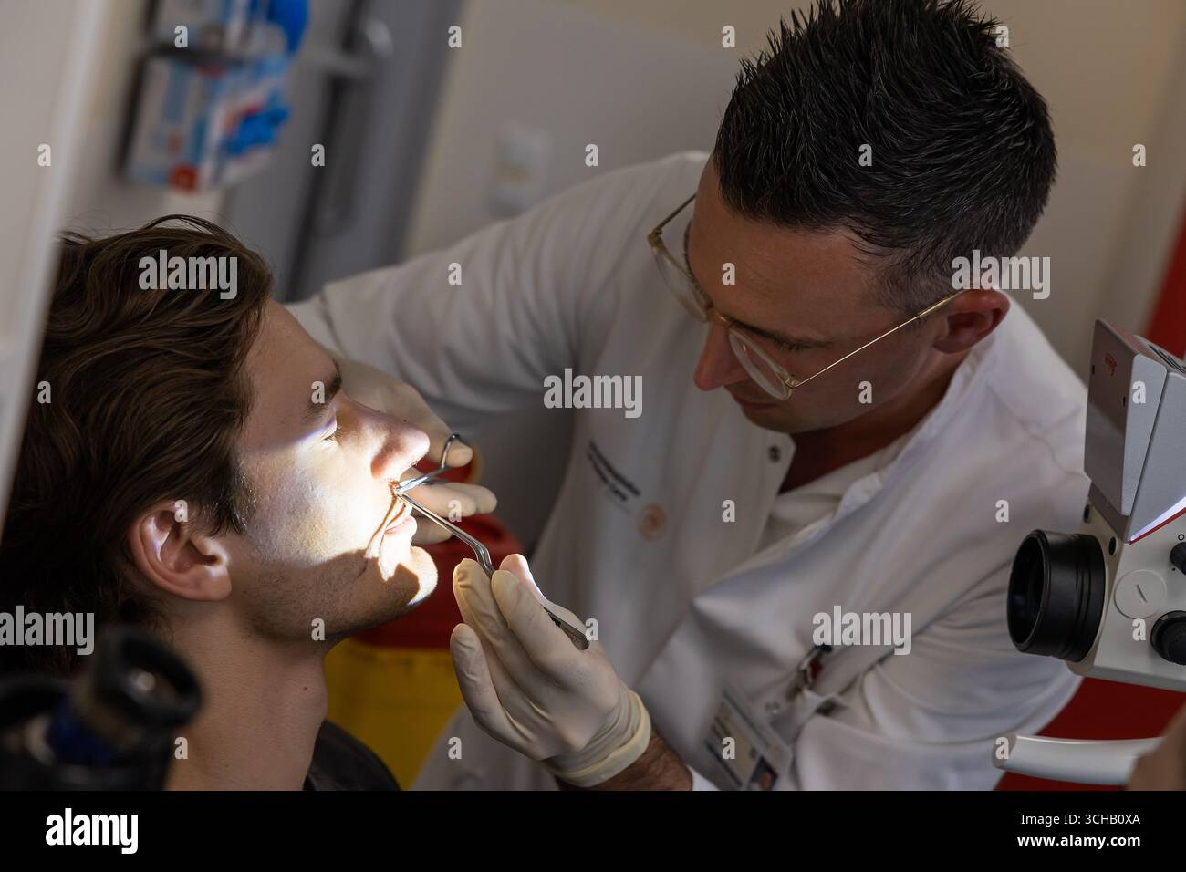 01 September 2025, Saxony, Dresden: At Dresden University Hospital on ...
