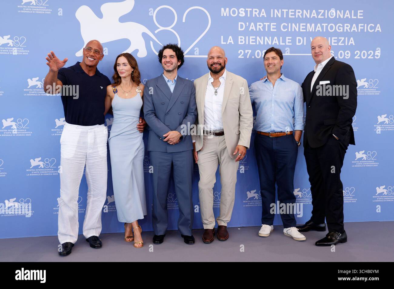 Dwayne Johnson, Emily Blunt, Benny Safie, Mark Kerr, David Koplan und ...
