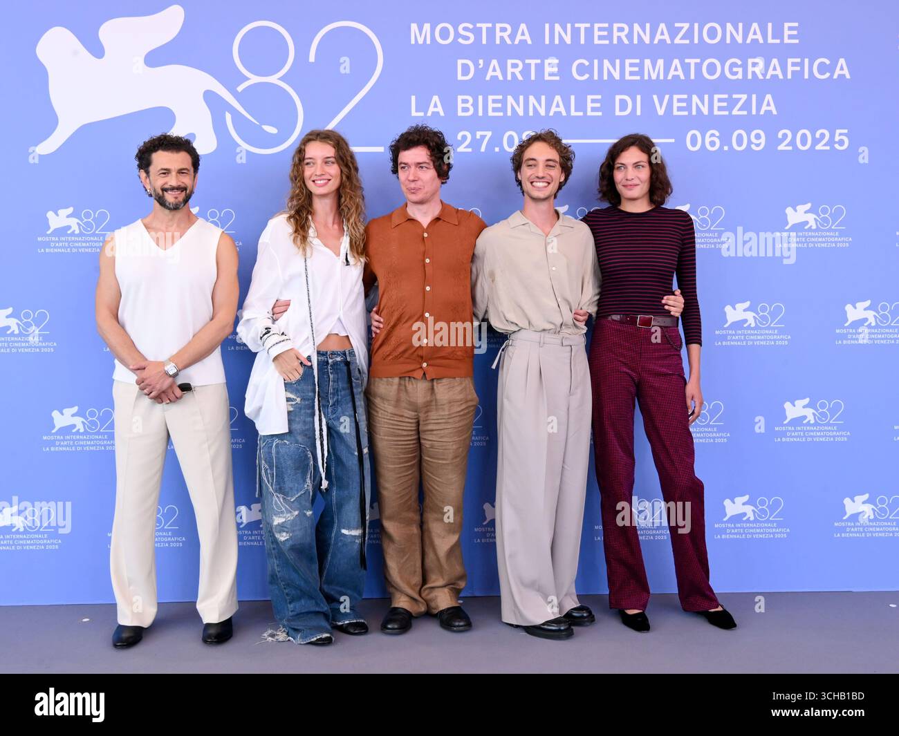 Venice, Italy. 01st Sep, 2025. day 6. Photocall for Orfeo. Pictured ...