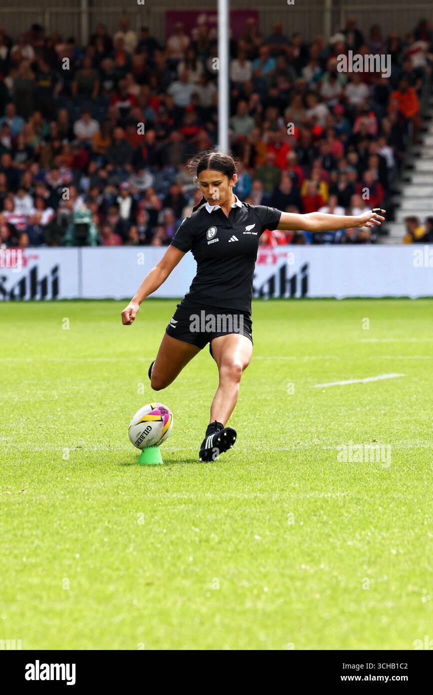 Exeter, Devon, UK. 31st Aug, 2025. Womens Rugby World Cup Pool C: New ...