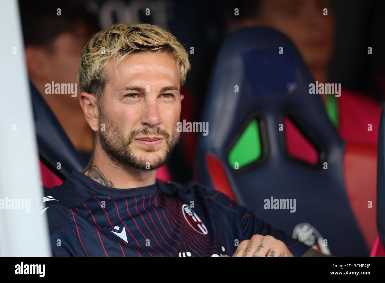 Federico Bernardeschi (Bologna) during the Italian Championship Serie A ...