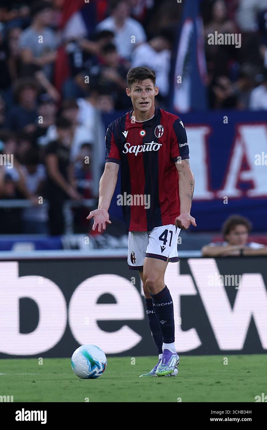 Martin Vitik (Bologna) during the Italian Championship Serie A match ...