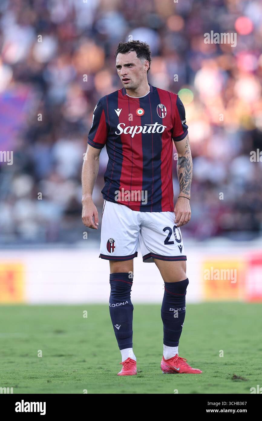 Nadir Zortea (Bologna) during the Italian Championship Serie A match ...