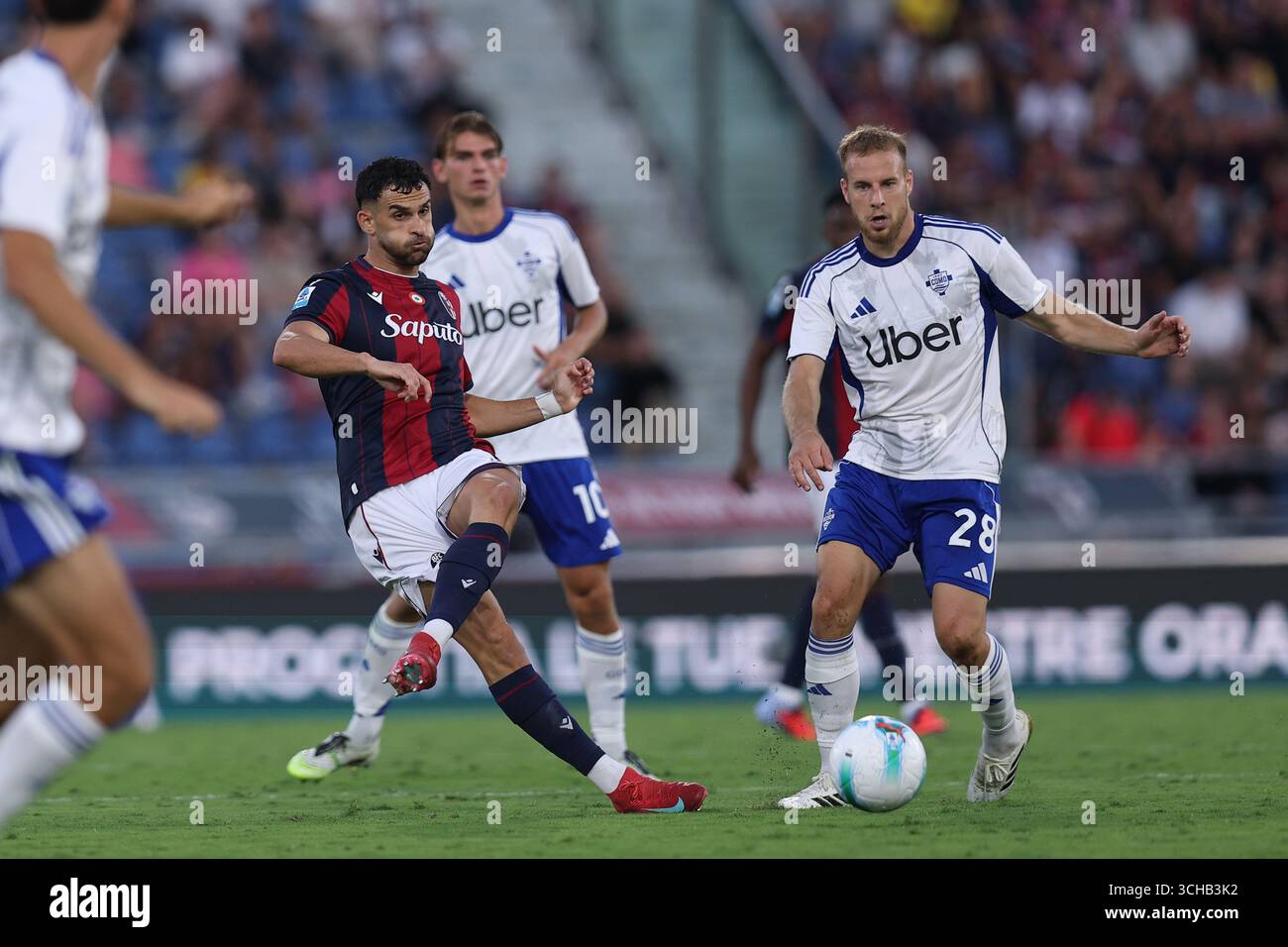 Charalampos Lykogiannis (Bologna)Ivan Smolcic (Como) during the Italian ...