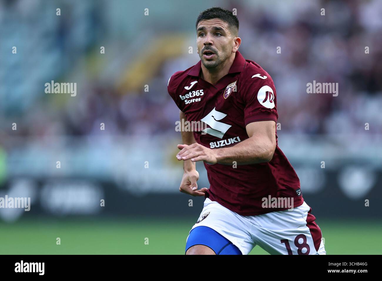 Giovanni Simeone of Torino Fc looks on during the Serie A football ...