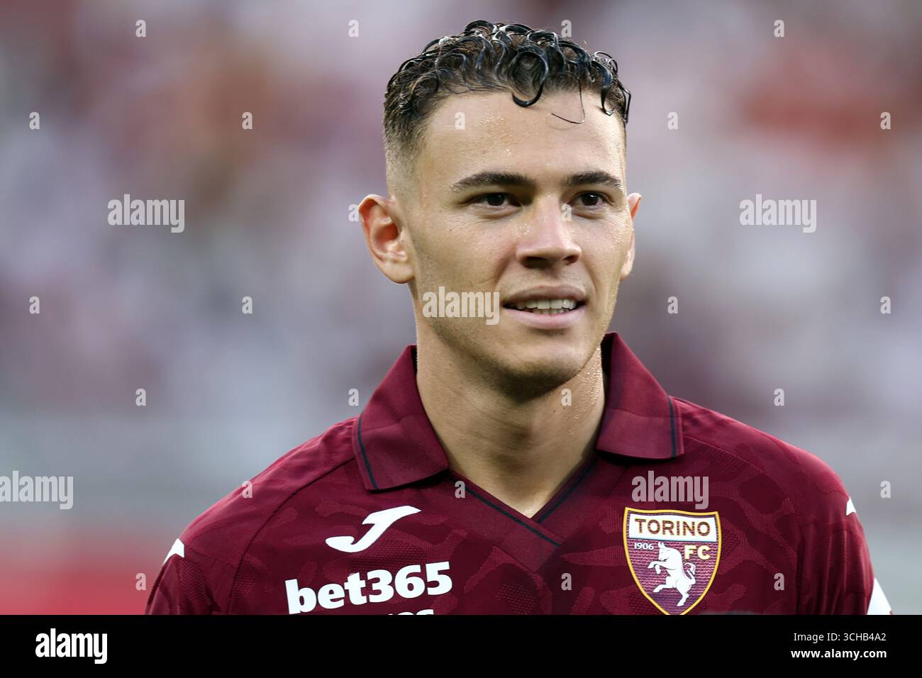 Kristjan Asllani of Torino Fc looks on during the Serie A football ...