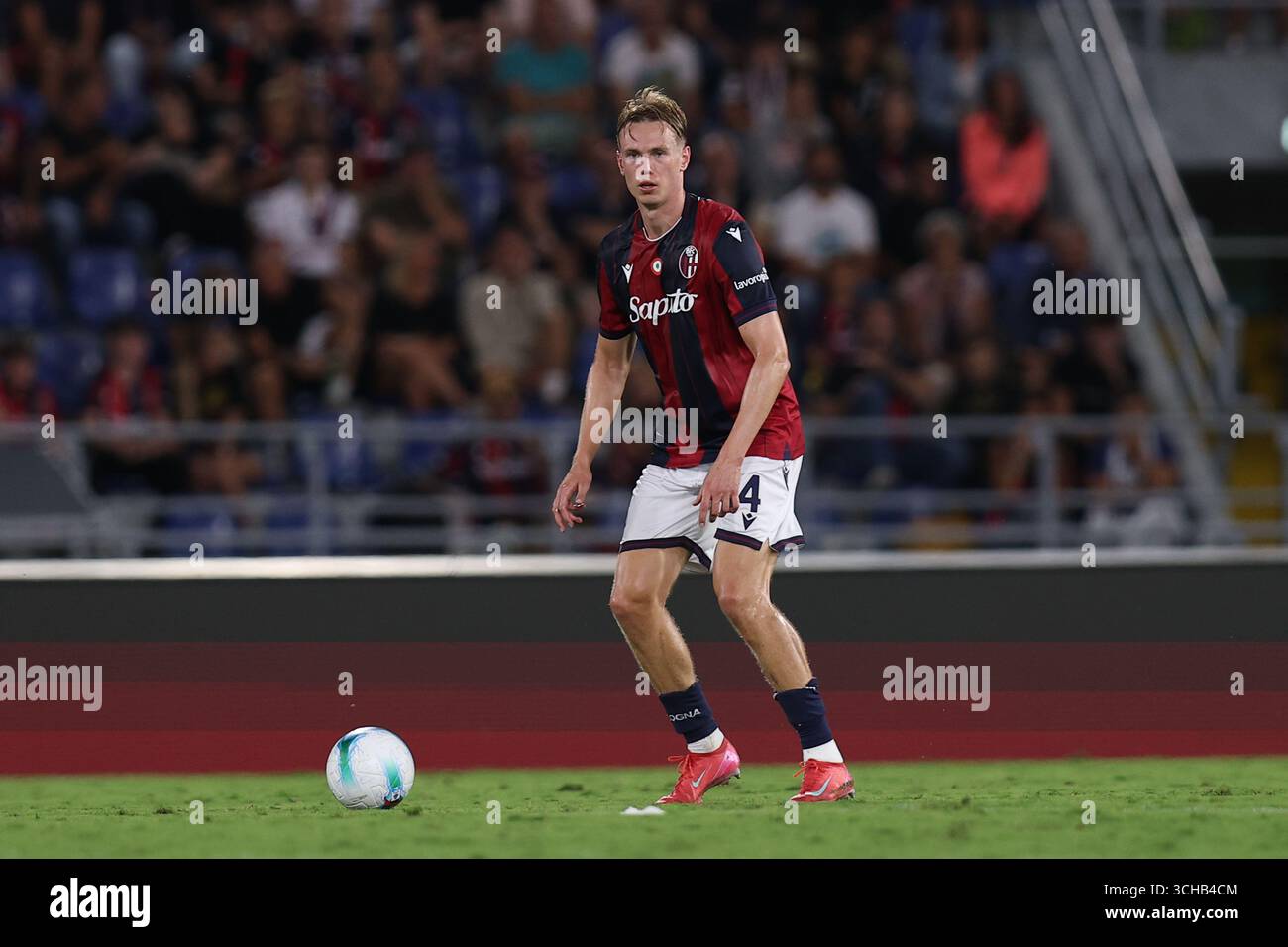 Torbjorn Heggem (Bologna) during the Italian Championship Serie A match ...