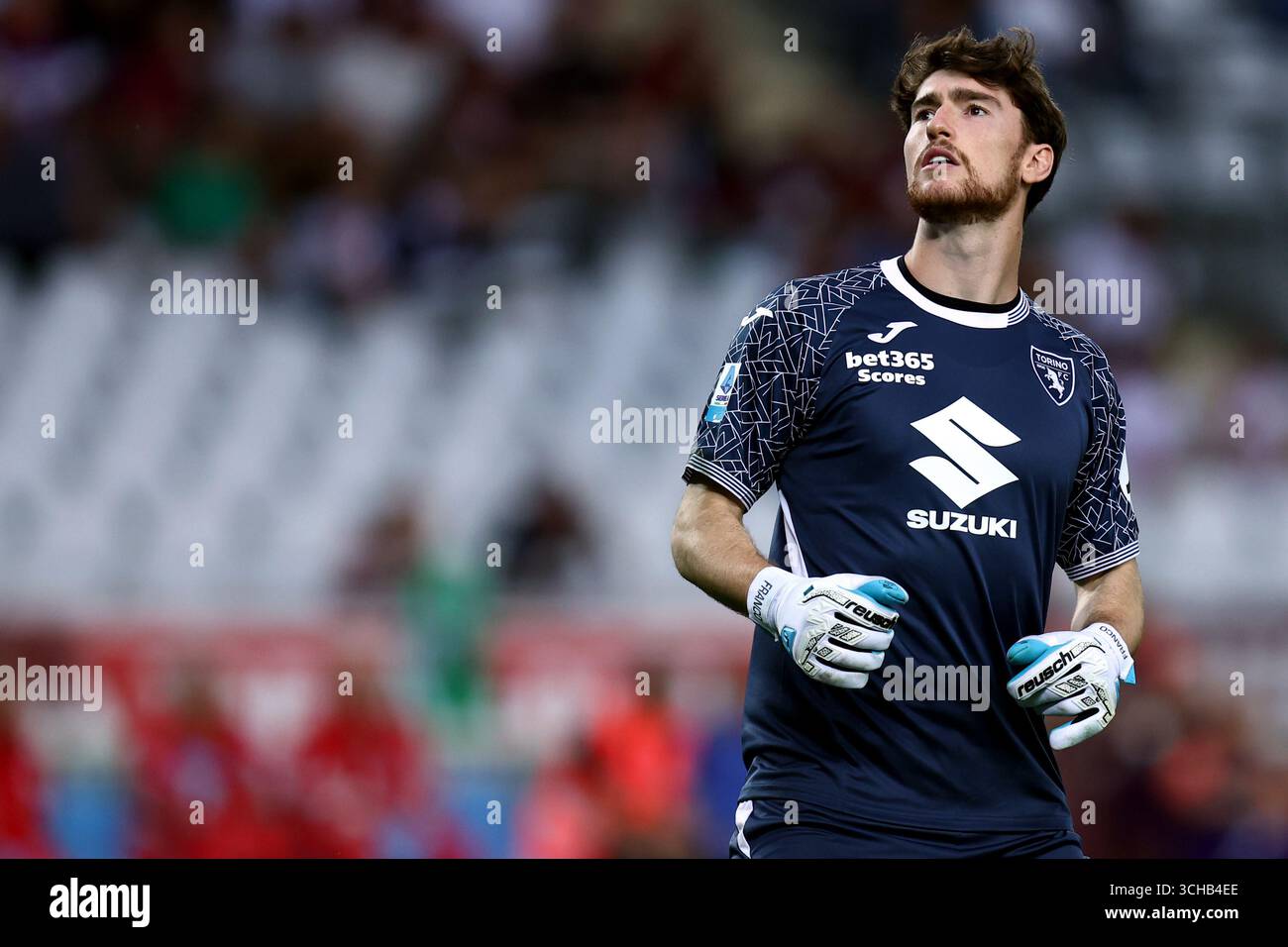 Franco Israel of Torino Fc looks on during the Serie A football match ...