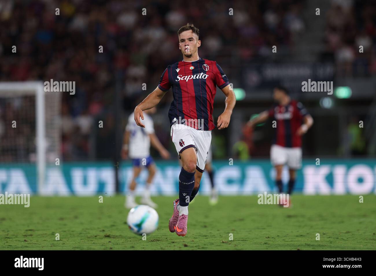 Thijs Dallinga (Bologna) during the Italian Championship Serie A match ...
