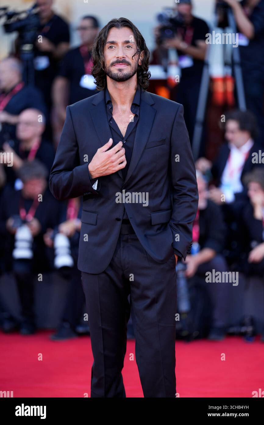 Luca Gervasi attends the "Father Mother Sister Brother" red carpet ...
