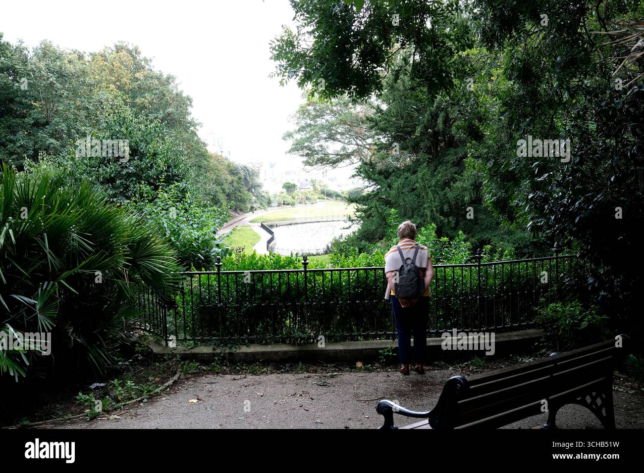 st leonards public gardens, maze hill, east sussex, uk Stock Photo - Alamy