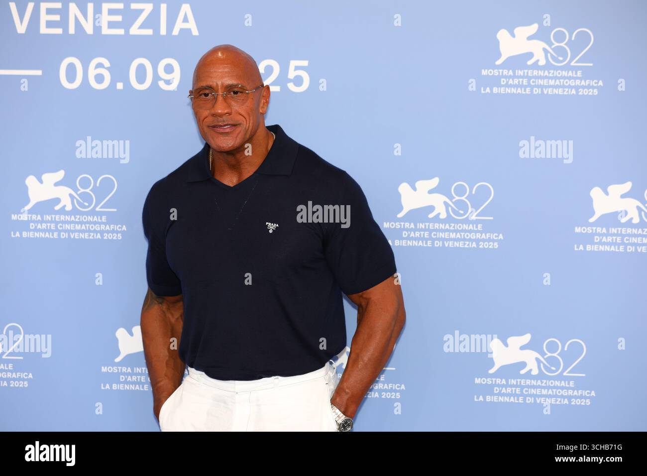 September 1, 2025, Venice, Veneto, Italy: DWAYNE JOHNSON aka THE ROCK ...