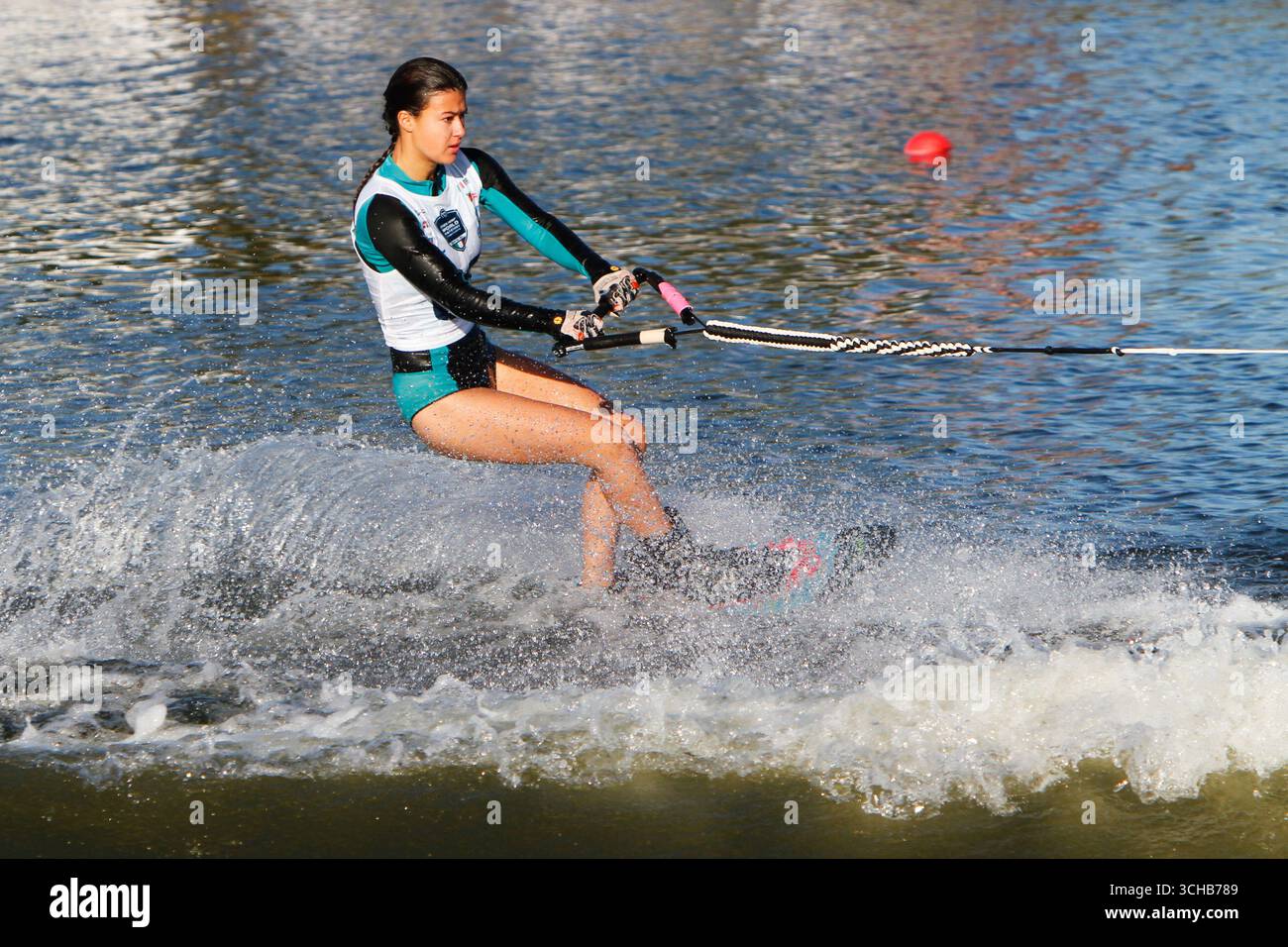 Recetto, Italy. 31st August 2025. Colombian Daniela Verswyvel competing ...
