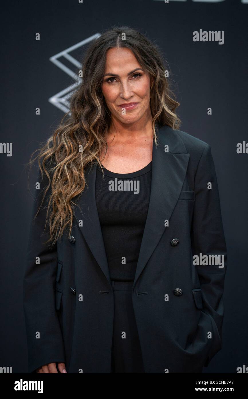 The singer Malú poses at the XVII edition of FesTVal de Vitoria, at the ...