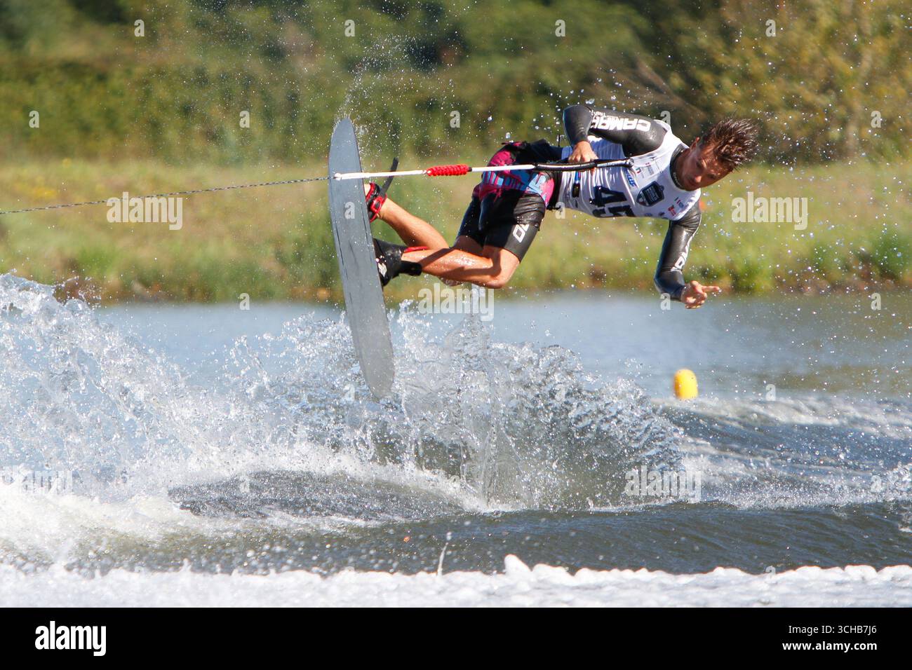 Recetto, Italy. 31st August 2025. Dorien Llewellyn of Canada competing ...