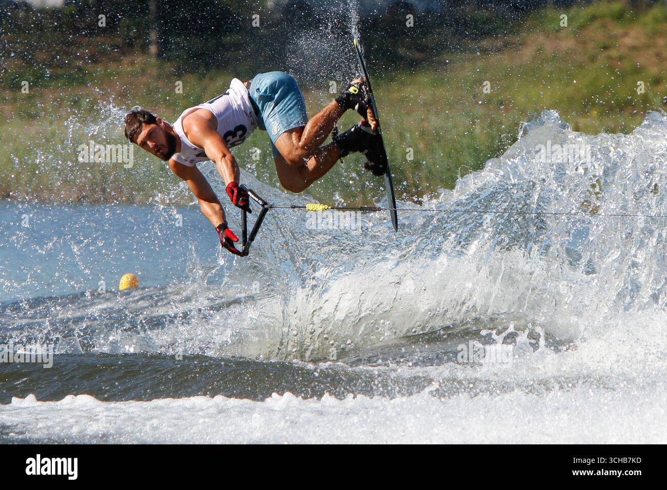 Recetto, Italy. 31st August 2025. Danylo Filchenko of Ukraine competing ...