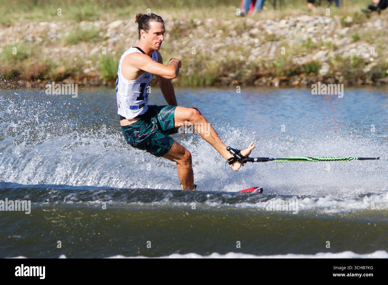 Recetto, Italy. 31st August 2025. Adam Pickos of United States ...